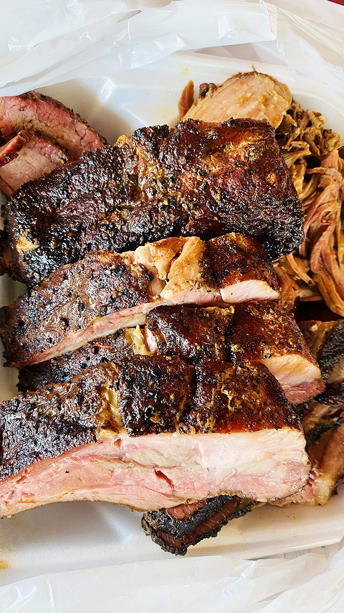 The Big Tex platter isn't just a meal—it's a challenge, a celebration, and possibly tomorrow's lunch all in one glorious arrangement.