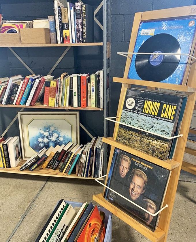 Vinyl and vintage books—the analog treasures of a digital world. That Righteous Brothers album definitely has some stories to tell.