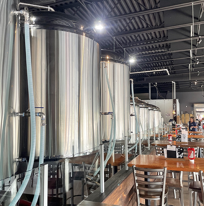 Gleaming stainless steel tanks&mdash;the modern-day cauldrons where science and magic brew together to create liquid happiness.