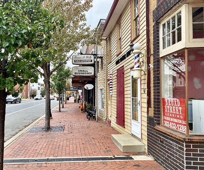 Broad Street's brick sidewalks and historic storefronts create the perfect small-town tableau, where every shop seems to have a story worth hearing.