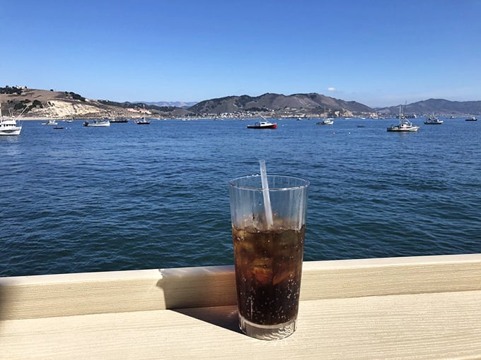 Even the soft drinks get a million-dollar view at this waterfront gem where every seat's a winner.