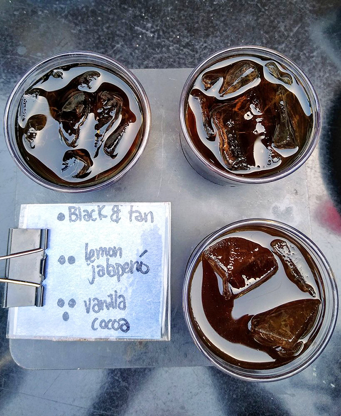 Their cold brew flight offers three distinct coffee experiences&mdash;like a wine tasting, but you can drive home afterward.