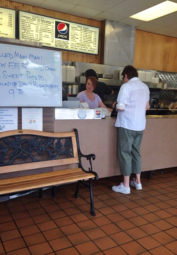 Where the magic happens&mdash;a counter that's witnessed thousands of orders, countless stories, and the kind of service that remembers your usual.