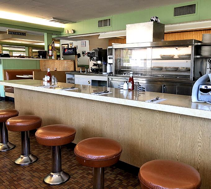 The counter seats aren't just dining spots&mdash;they're front-row tickets to the best show in town: watching short-order cooking ballet in action.