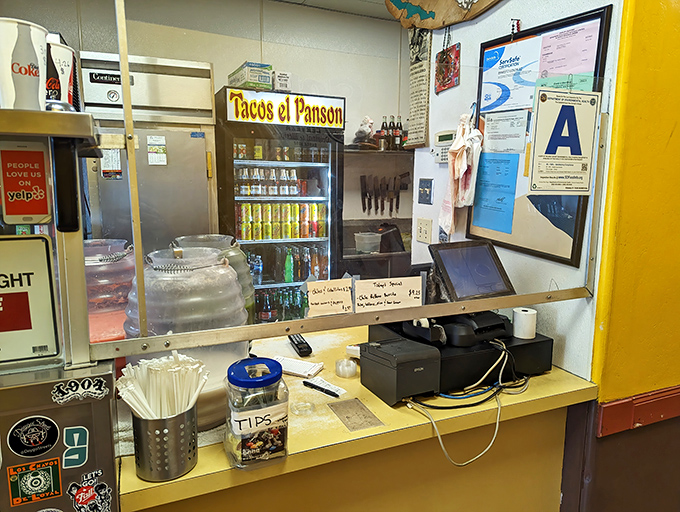 The ordering counter—where dreams are placed and fulfilled with equal measures of efficiency and care.