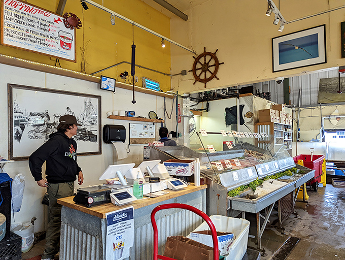 Where the magic happens. This humble counter has launched thousands of seafood love affairs and countless return trips to Castroville.