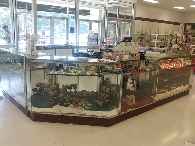 The jewelry counter&mdash;where someone else's "not quite right" becomes your perfect statement piece.