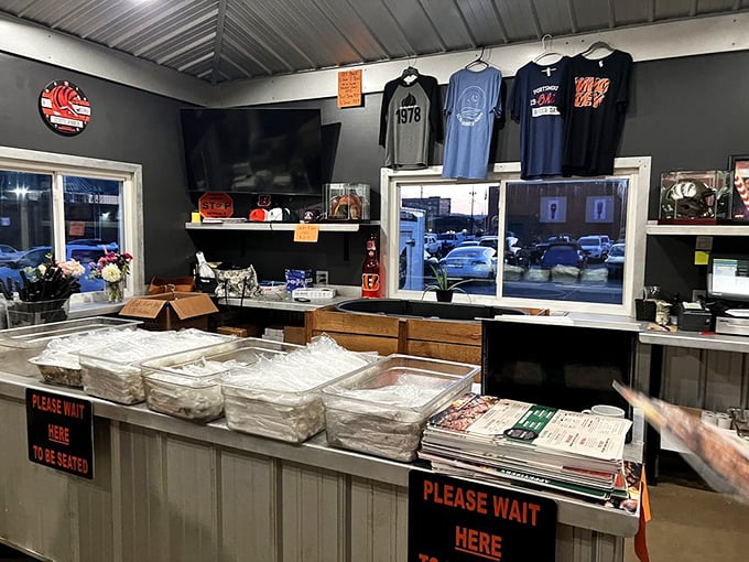 Regulars know the counter is where the action happens &ndash; where orders are called, steaks are served, and meat-based memories are made.