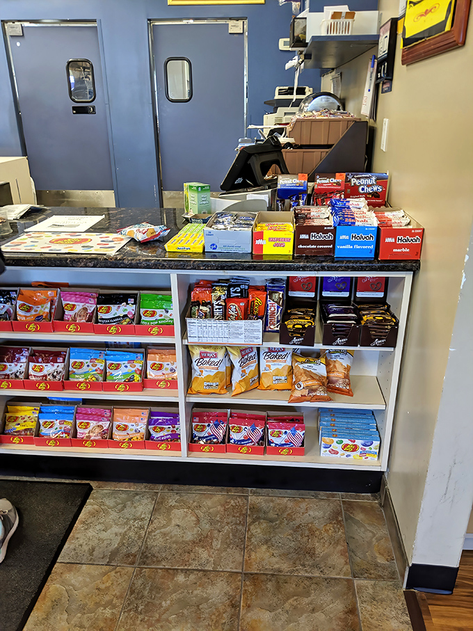 A candy and snack selection that awakens your inner child. Sometimes dessert is just as important as the main event.