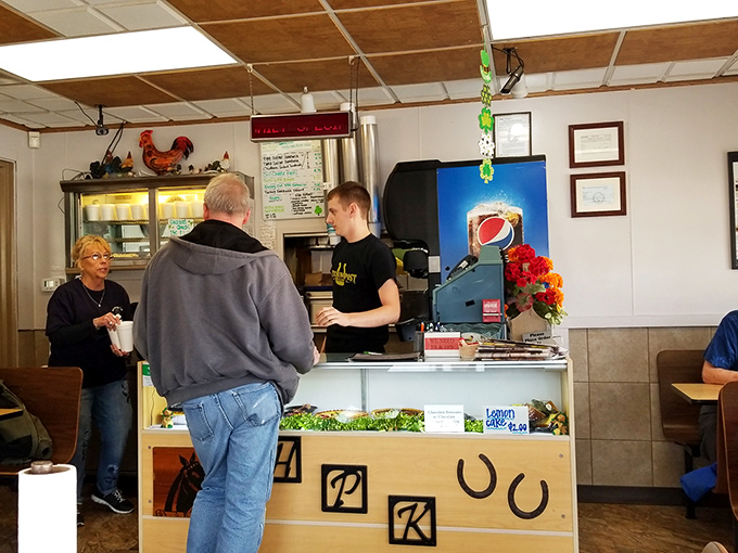 The counter where chicken dreams come true &ndash; watch as orders fly and hungry customers transform into satisfied believers.
