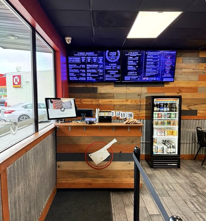 The ordering counter&mdash;where dreams become reality and diet plans go to die. Digital menus make the tough choices slightly easier.