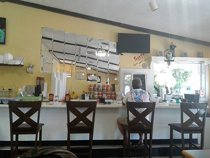 Counter culture at its finest—where regulars earn their status through loyalty and waitresses remember how you take your coffee before you even sit down.