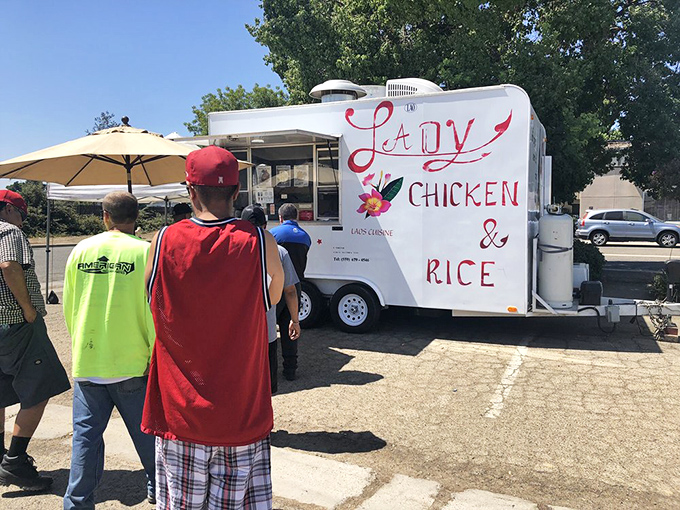 The line forms early and with purpose, a diverse crowd of devotees who understand that some pleasures are worth standing in the California sun for.