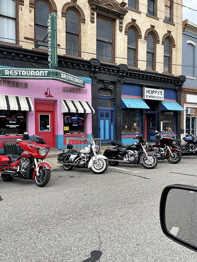 Diamond Street's historic facades have witnessed generations of Titusville life, from oil boom extravagance to quiet small-town resilience.