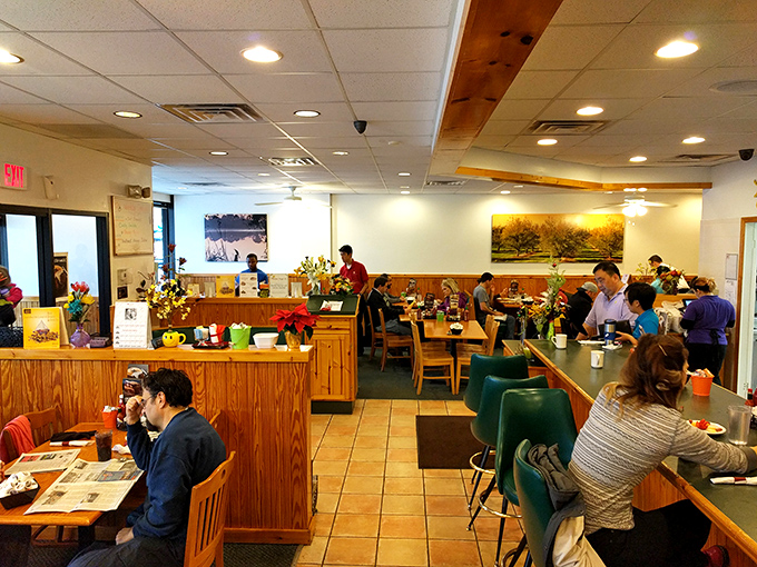 A snapshot of community in action&mdash;conversations flowing as freely as the coffee in this beloved Columbus gathering spot.