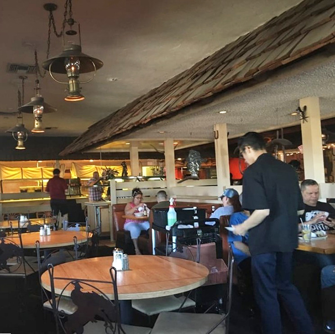 Where locals gather for meals that matter. No phones necessary when there's steak, conversation, and decades of community memories.