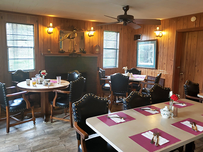 These wooden chairs and tables have supported more meaningful conversations than any social media platform ever could.