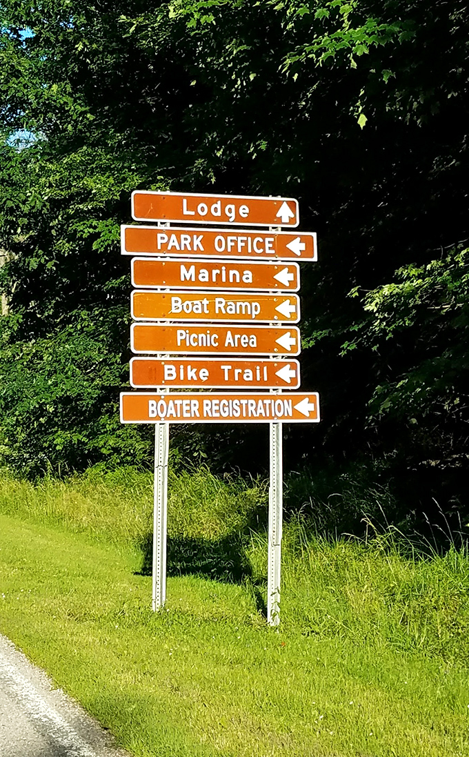 The most honest relationship counselor&mdash;directional signage that never says "you should just know where you're going" when you're clearly lost.