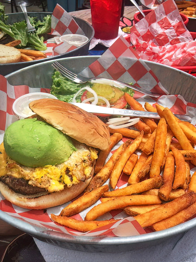 A burger that doesn't just satisfy hunger&mdash;it abolishes it. Served with fries so perfect they deserve their own fan club.