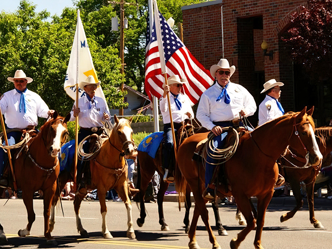 Fandango Days brings out Alturas' cowboy spirit. These aren't Hollywood extras&mdash;they're the real deal, Stetson to stirrups.