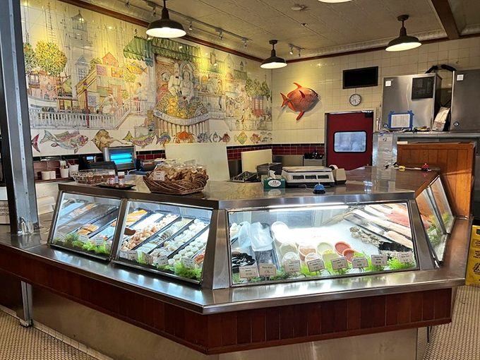 The seafood counter &ndash; where you can eyeball your dinner before it's cooked or take home treasures to impress dinner guests.