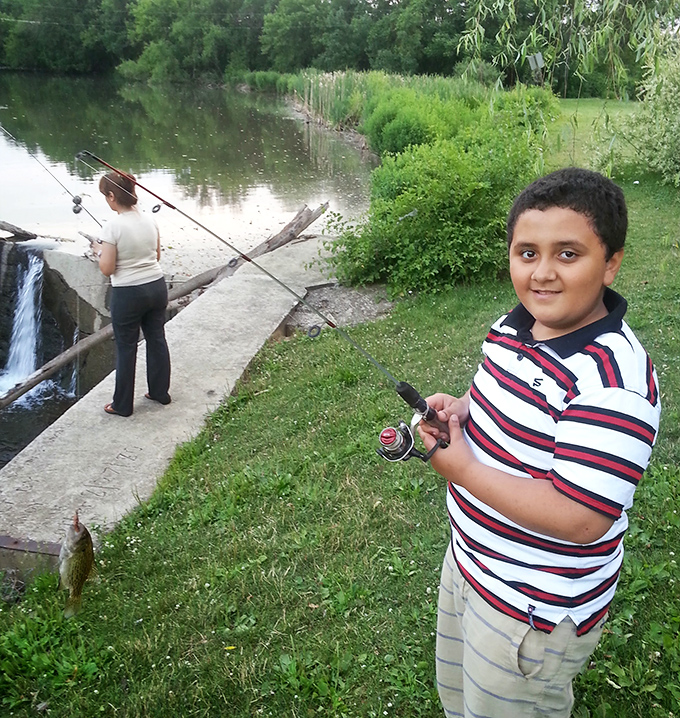 Jordan Creek offers more than just scenic views&mdash;it's a fishing spot where patience is occasionally rewarded with something worth bragging about at dinner. 