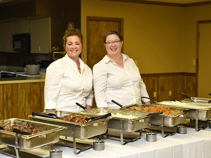The staff behind the buffet line are the unsung heroes of your impending food happiness&mdash;guardians of the gravy and keepers of the comfort food.