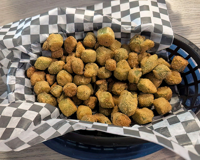 These aren't just fried okra&mdash;they're little Southern nuggets of happiness that convert even the most dedicated okra skeptics.