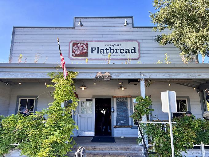 Full of Life Flatbread's humble exterior gives no hint of the wood-fired magic happening inside &ndash; like finding Carnegie Hall in a barn.