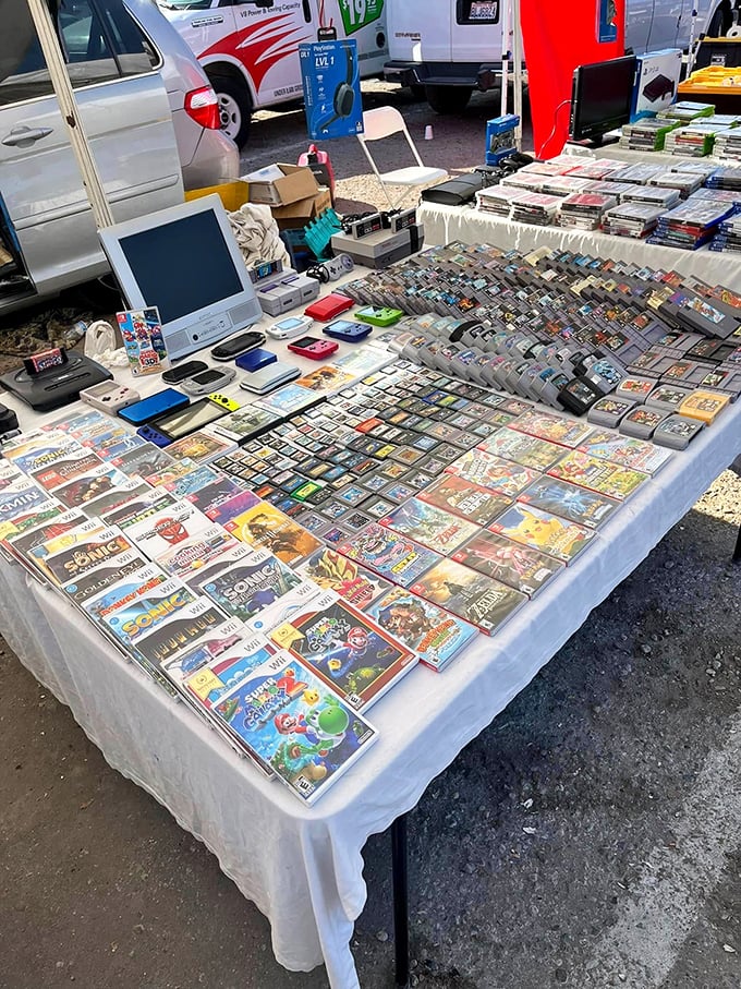 Video game archaeology at its finest&mdash;where millennials experience nostalgia and boomers wonder what all those cartridges actually do.