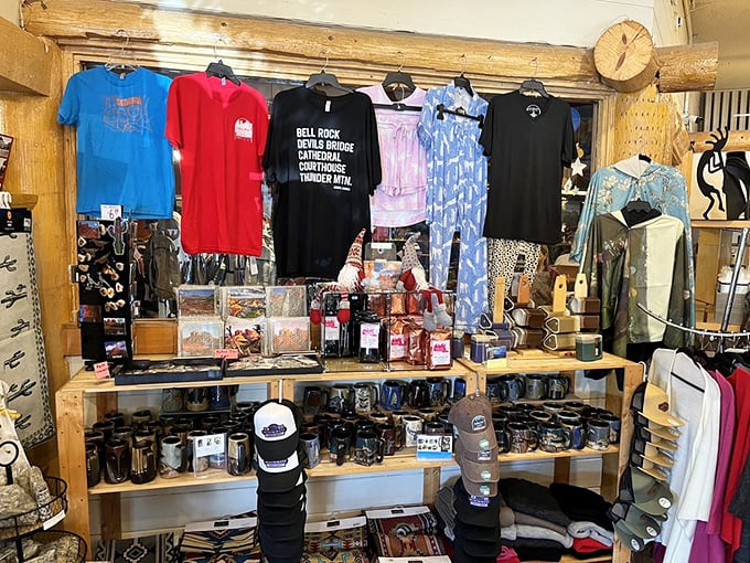 The gift shop offers the perfect souvenir &ndash; something to remember your meal by when you're back home eating sad cereal.