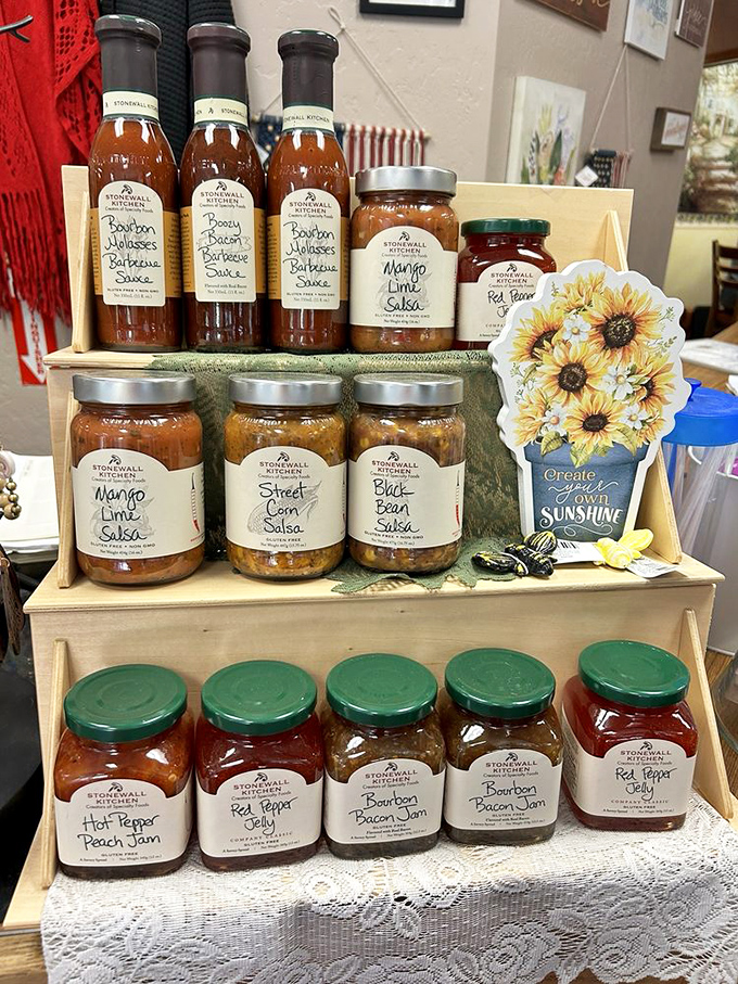 The gift shop's selection of gourmet sauces and jams ensures the Valhalla experience follows you home like a delicious souvenir.