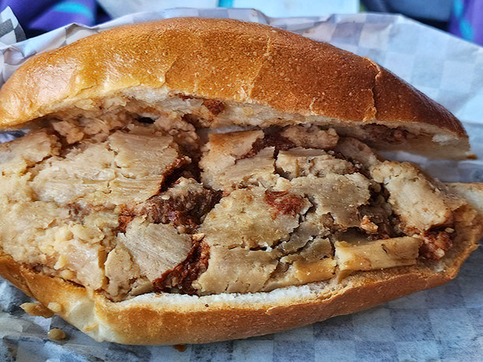 The legendary guajolota &ndash; when a tamale and a torta have a delicious baby, this is the result.