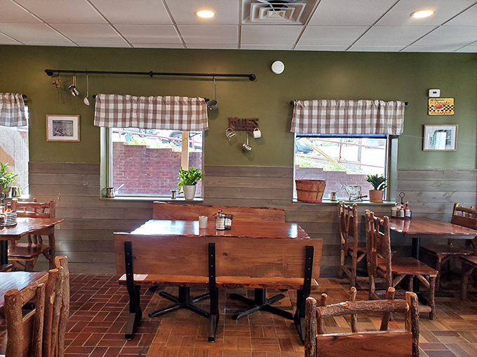 Checkered curtains and rustic wooden chairs&mdash;Sparkie's nails that elusive balance between charming and unpretentious that keeps regulars coming back.