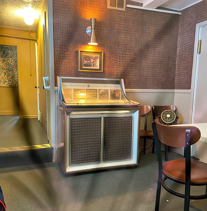 The jukebox stands sentinel in the corner, ready to provide the soundtrack to your meal. Some restaurants have ambiance; Fred's has soul.