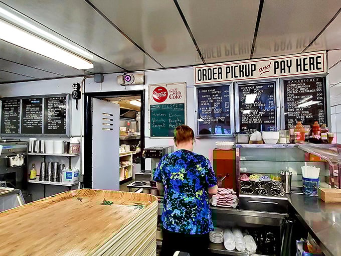 Where "ORDER PICKUP and PAY HERE" isn't just a sign&mdash;it's the beginning of a beautiful friendship between you and your soon-to-be meal.