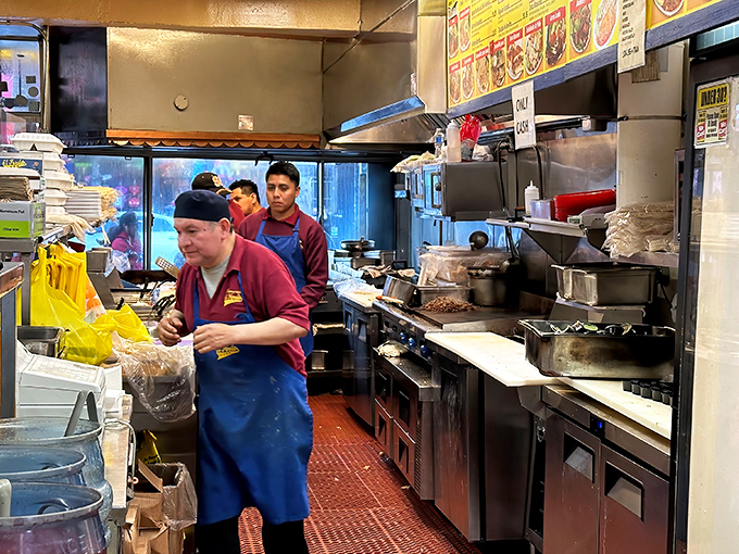 The kitchen ballet&mdash;where skilled hands have wrapped more burritos than most of us have had hot meals, all with mesmerizing efficiency.
