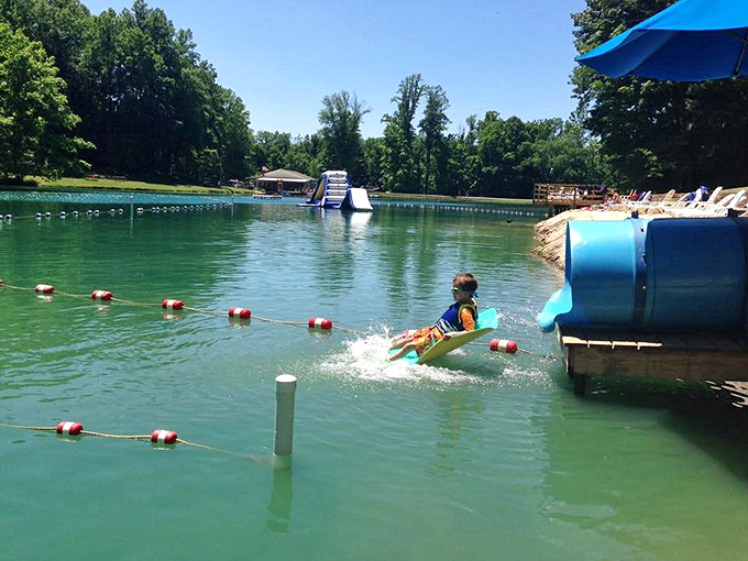Summer in Mount Gilead means cooling off at this aquatic oasis, where children practice cannonballs while parents pretend they're not envious.