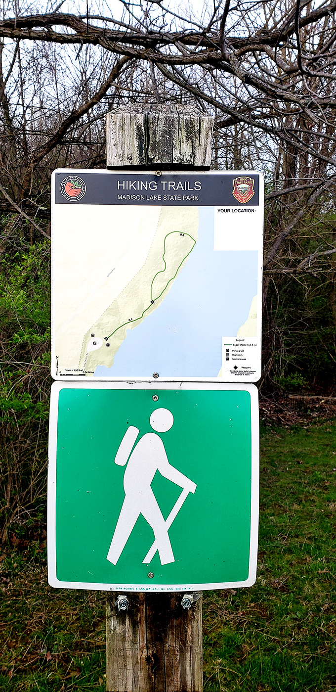 Trail maps: the original GPS that never loses signal and never tells you to "make a U-turn when possible."