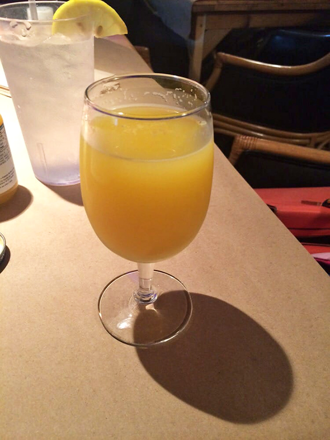 Morning mimosas: because sometimes breakfast calls for bubbles, especially when there's fresh-squeezed Florida sunshine in every sip.