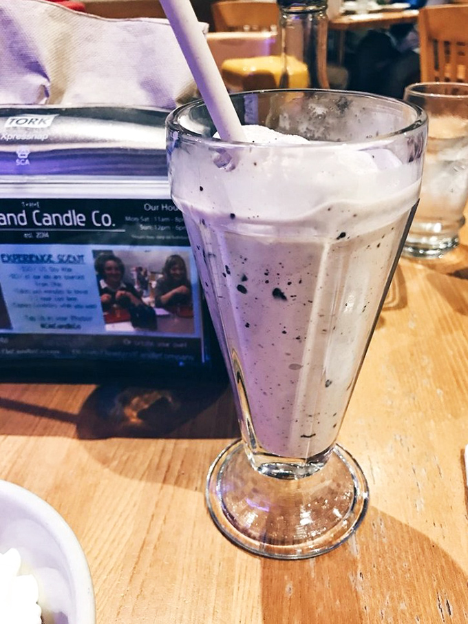 This purple milkshake isn't just Instagram-worthy—it's a flavor explosion that makes you wonder why all desserts don't come in such joyful colors.
