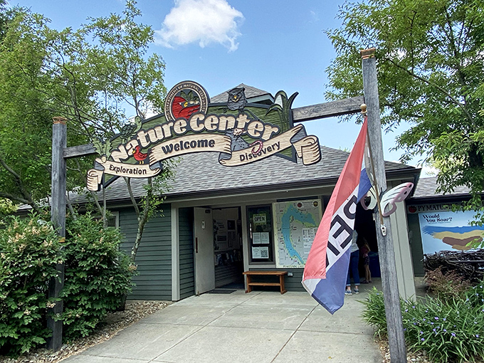 "Exploration, Welcome, Discovery" &ndash; three promises this charming nature center delivers on with exhibits that bring the outdoors inside.