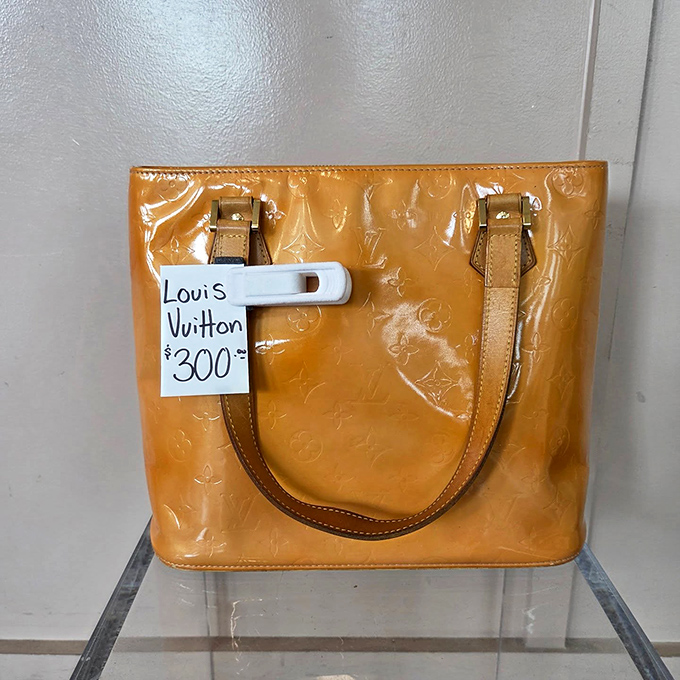 This buttery Louis Vuitton tote proves that designer dreams can come true on a consignment budget.