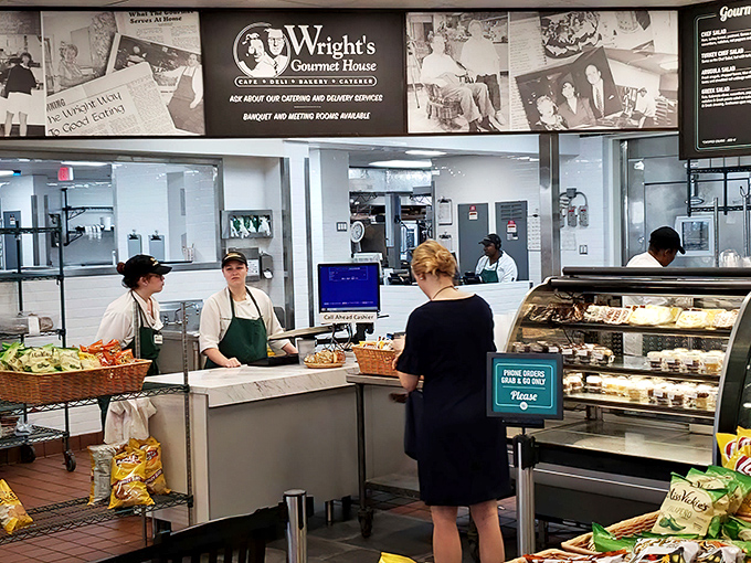 The moment of truth at the order counter. Like approaching a oracle of deliciousness, here's where your sandwich destiny is determined.