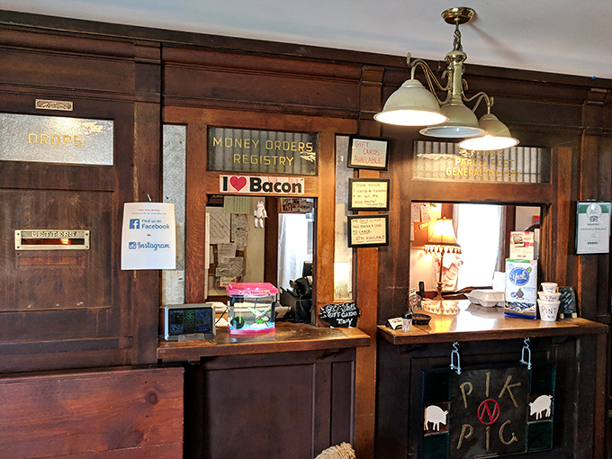 The order counter feels like a portal to happiness, where friendly faces transform your hungry mumbles into plates of smoky perfection.
