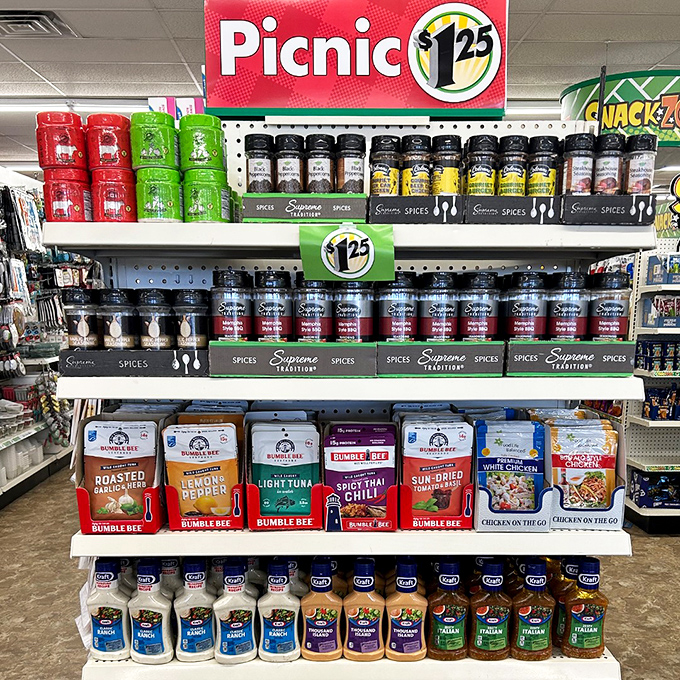 Spices that transform Tuesday's leftovers into Wednesday's "international cuisine" without the passport or expense account.