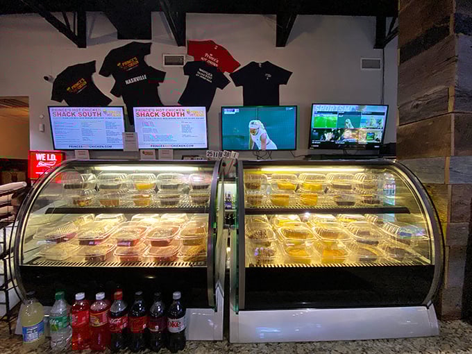 The dessert case stands ready with sweet mercy for those who've braved the heat&mdash;like firefighters waiting with hoses at a volcano viewing.