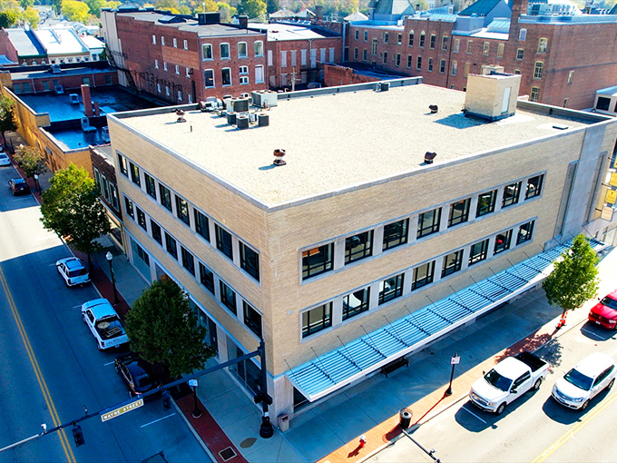 Downtown's modern buildings blend seamlessly with historic architecture, creating that perfect balance between "charming past" and "functioning present."