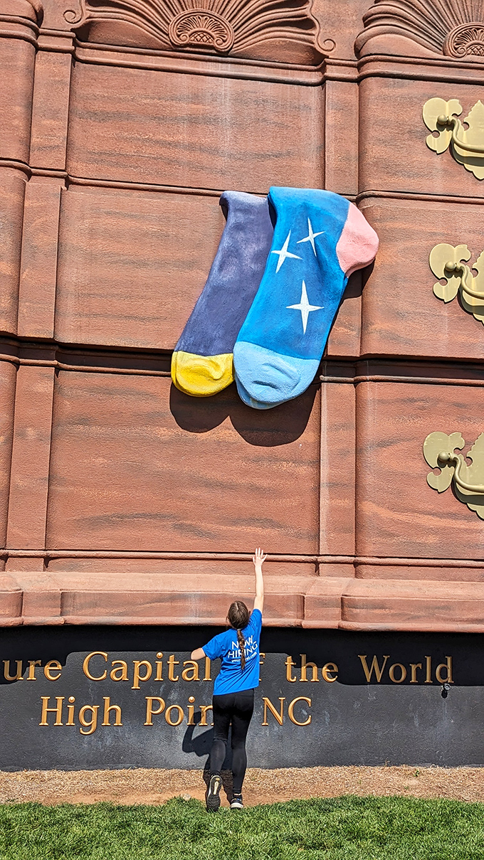 A closer look at those famous socks reveals stars and colorful details&mdash;laundry has never been this Instagram-worthy before.