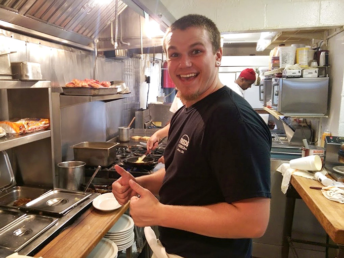 Behind every great diner is a kitchen wizard who understands that happiness is just the right amount of butter away.